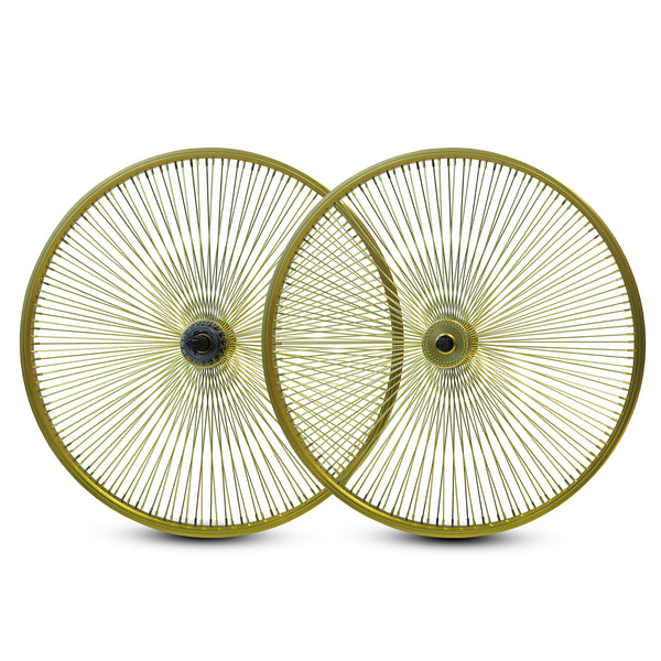 29" Wheelset - Aztec Gold 144 – Throne Cycles