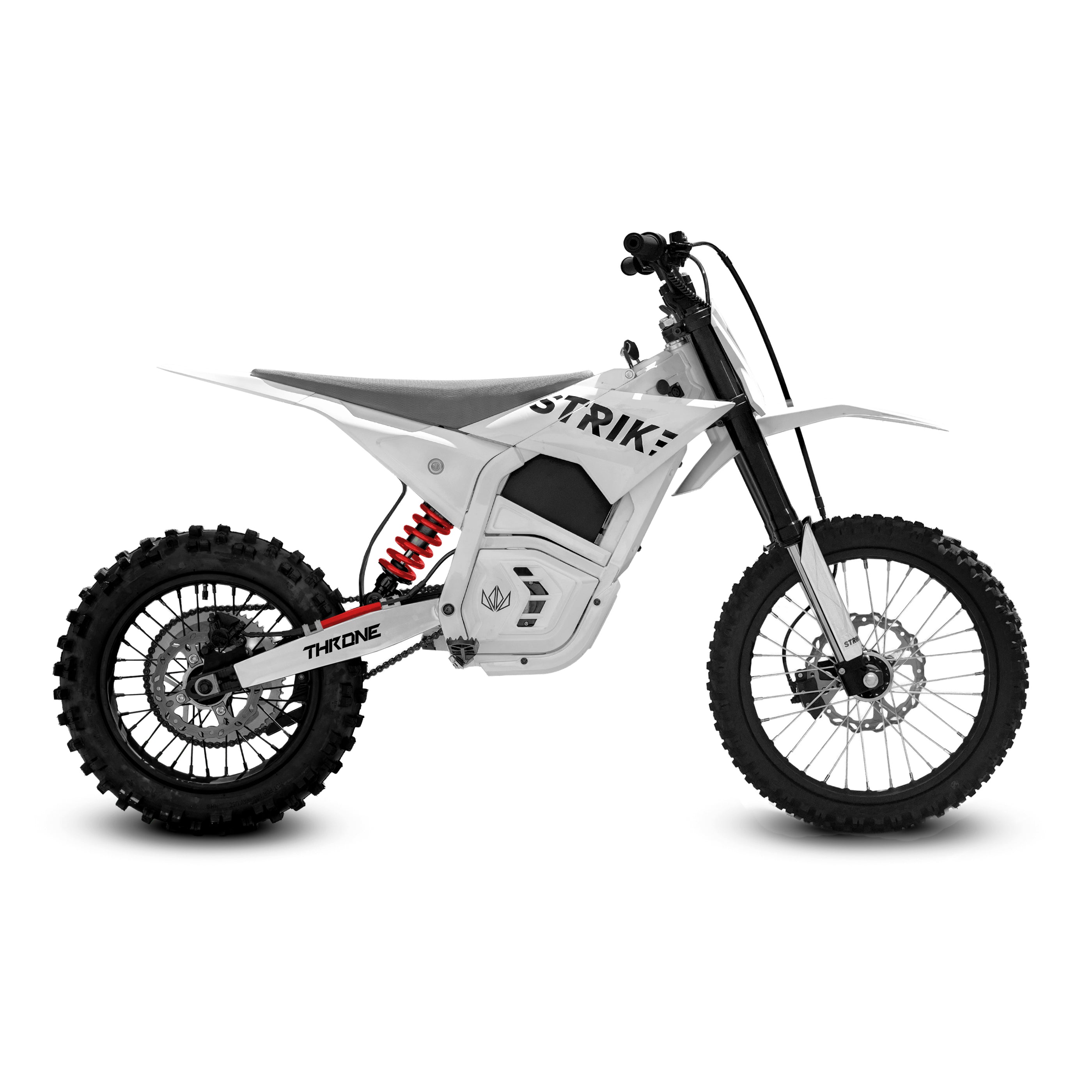 STRIKE SHADOW 60V SX - WHITE (SHIP EARLY JANUARY) – Throne Cycles