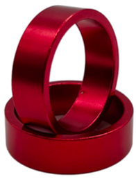 Red Spacers - 4 per bag – Throne Cycles